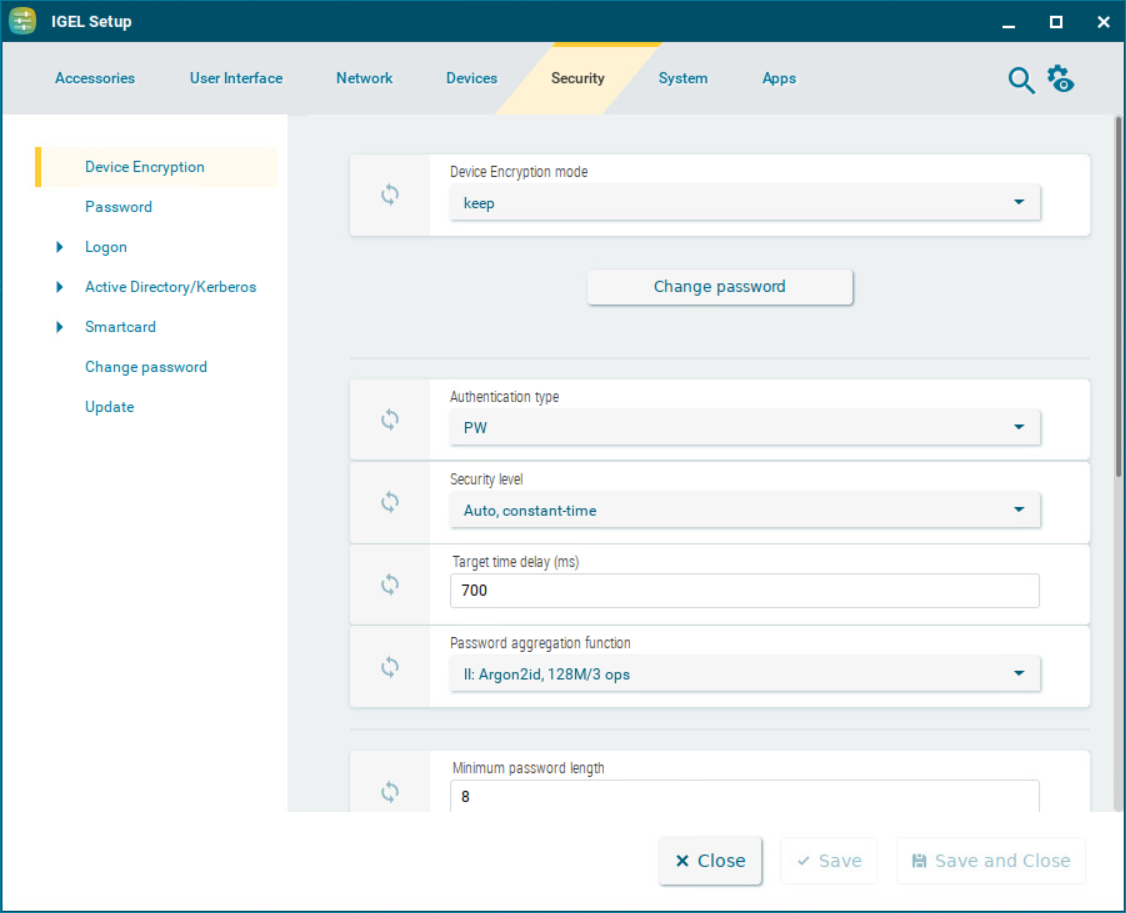 Device Encryption in IGEL OS 12